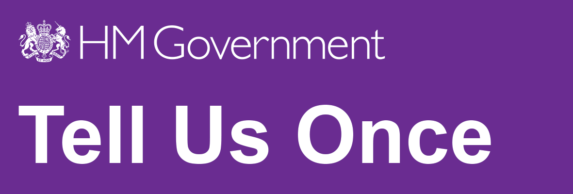 How to use the Tell Us Once service - E Sargeant & Son Funeral Directors